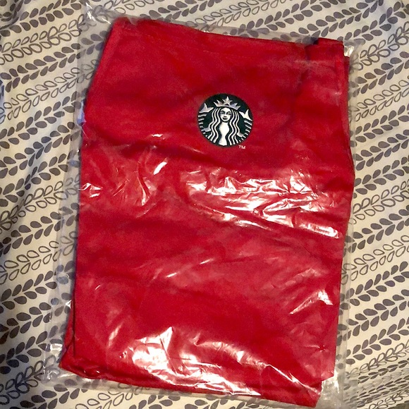 Starbucks | Other | New In Bag Starbucks Red Apron | Poshmark